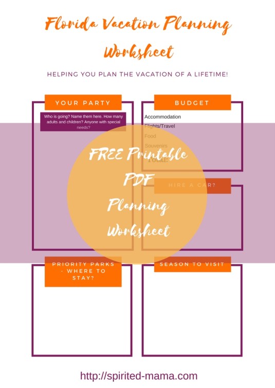 How to Plan a Florida Vacation! – Spirited Mama